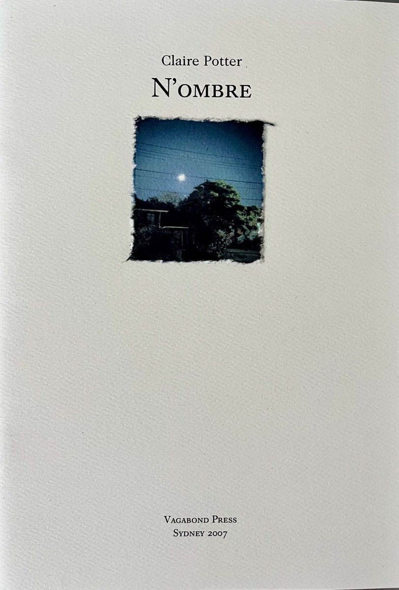 Claire Potter, N'ombre – Vagabond Press