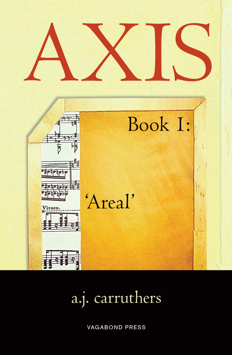 a.j.carruthers, Axis Book 1: ‘Areal’ – Vagabond Press